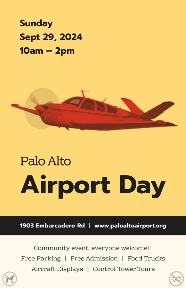 Palo Alto Airport Day | día del aeropuerto Palo Alto | City of East ...