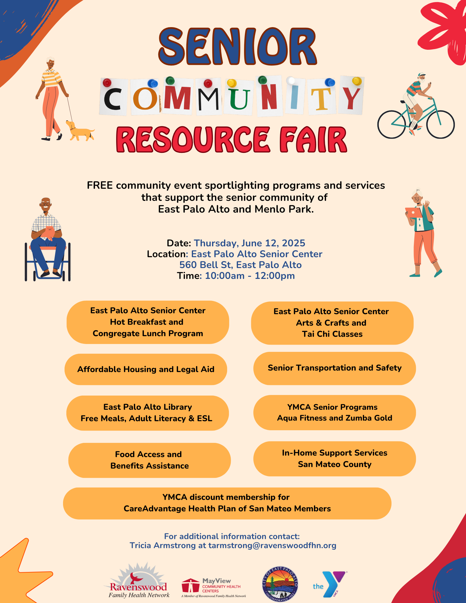 2025 Senior Resource Fair | City of East Palo Alto