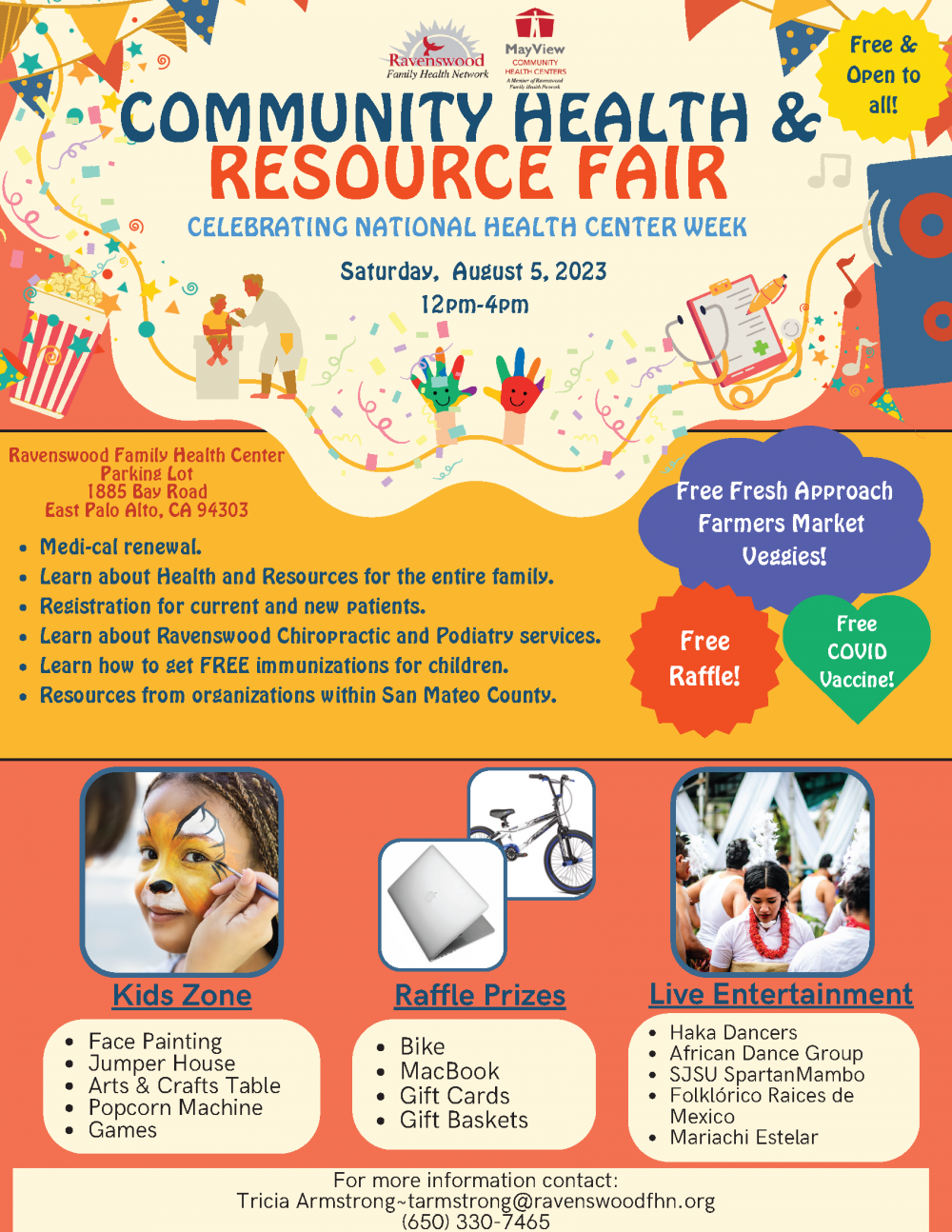 Ravenswood Family Health Network Community and Resource Fair - 12:00pm ...