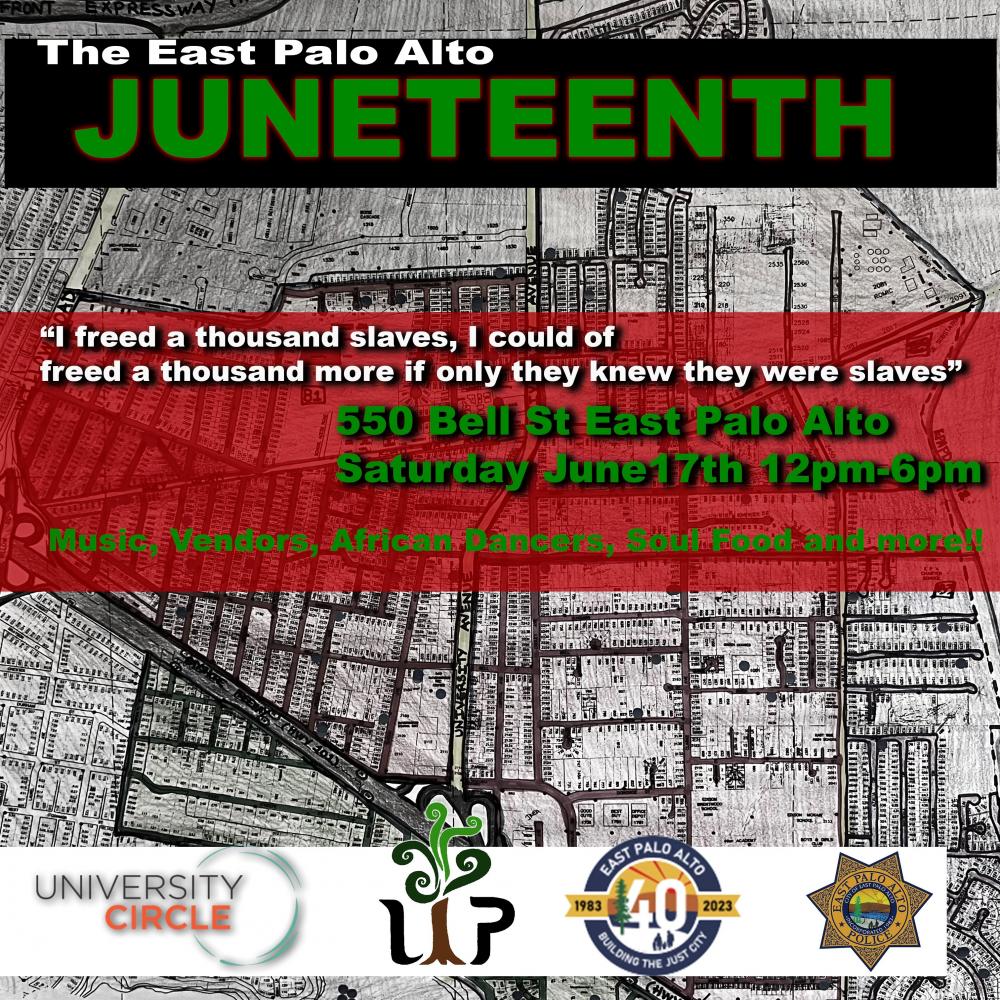 Juneteenth Food & Music Festival | Juneteenth Festival de comida y música | City of East Palo Alto