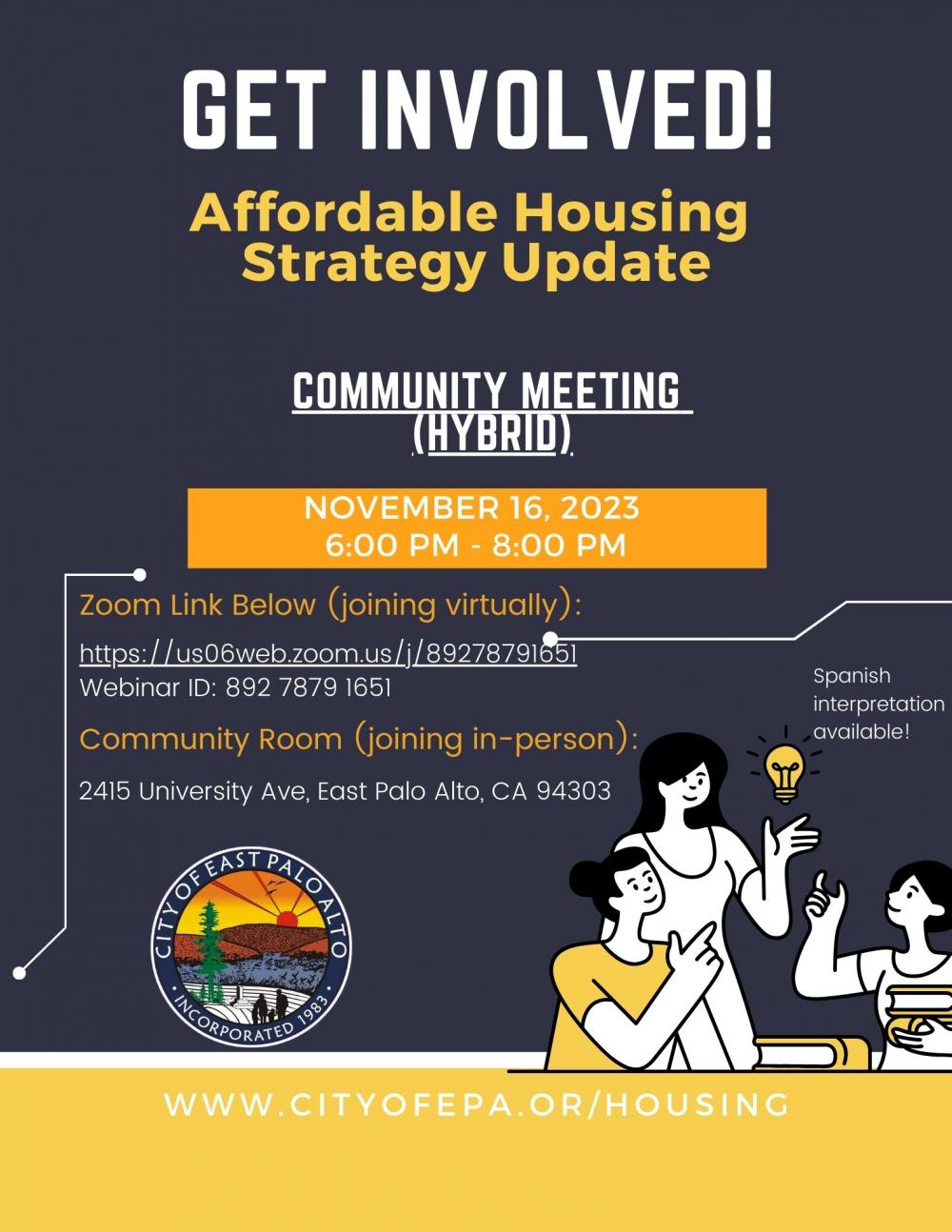 Affordable Housing Strategy City Of East Palo Alto